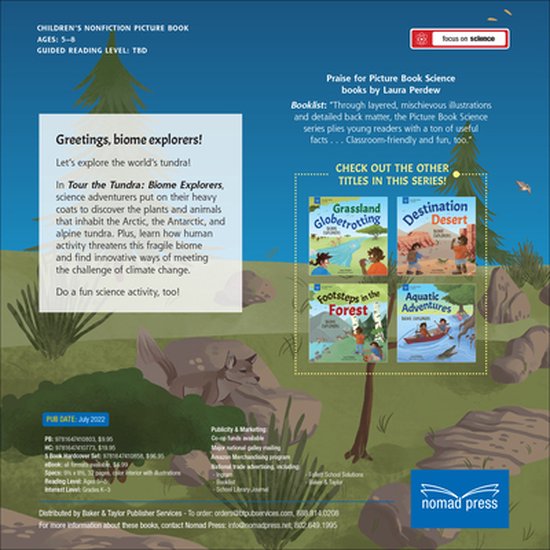 Picture Book Science- Tour the Tundra, Laura Perdew | 9781647410803 ...