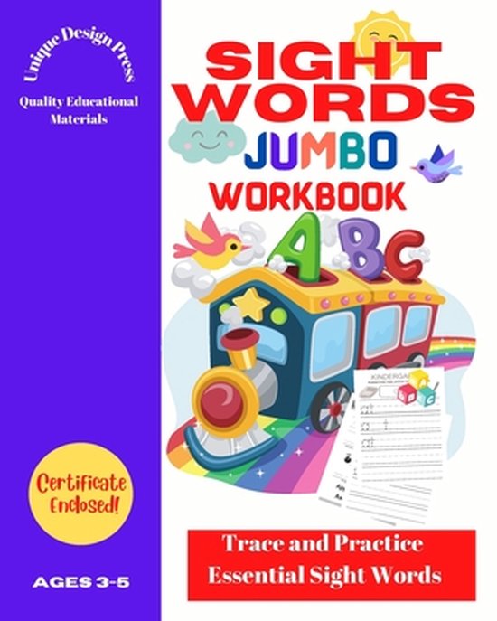 Sight Words Jumbo Workbook | 9781006161803 | Andrea Clarke Pratt ...