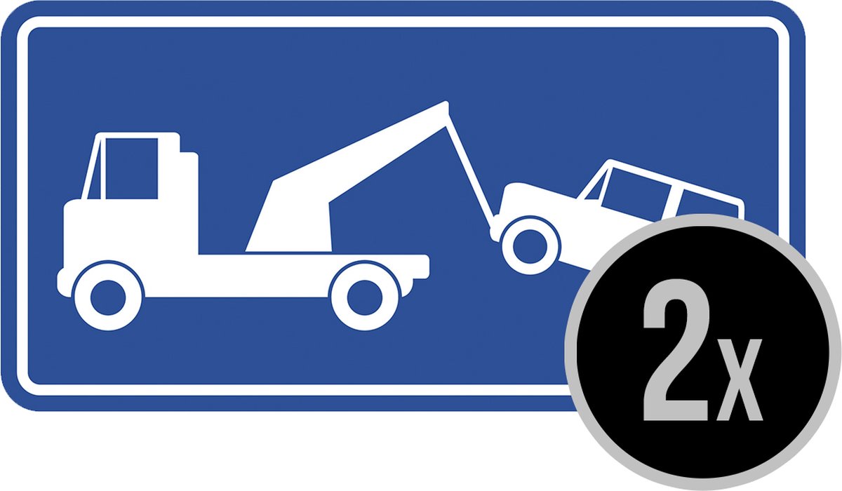 Borden | Pictogram | Wegsleepregeling | Verboden te parkeren | Takelen ...