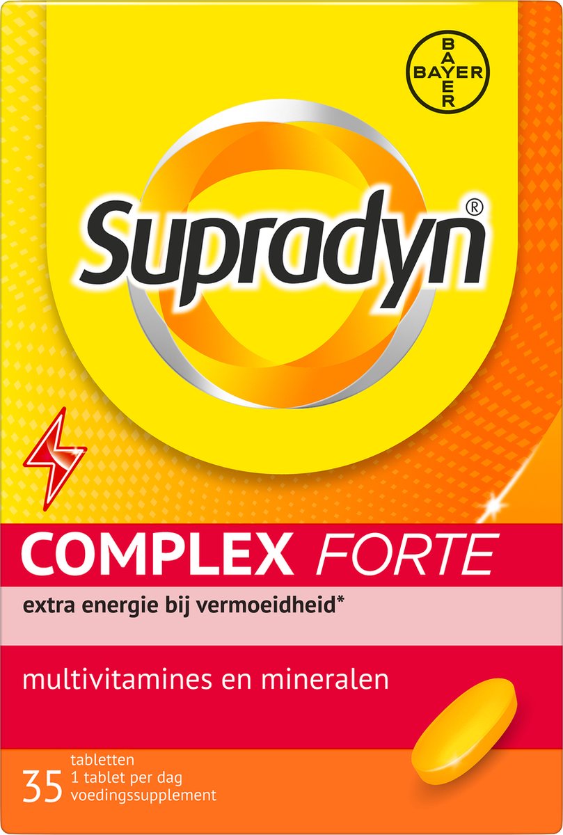 Supradyn Complex Forte, multivitamine voor extra energie, 35 tabletten ...