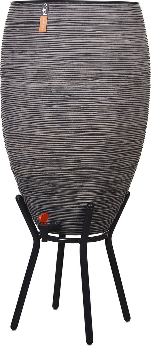 Capi Europe - Regenton Rib NL - 56x123 - Antraciet - Opening Ø38 - Voor ...
