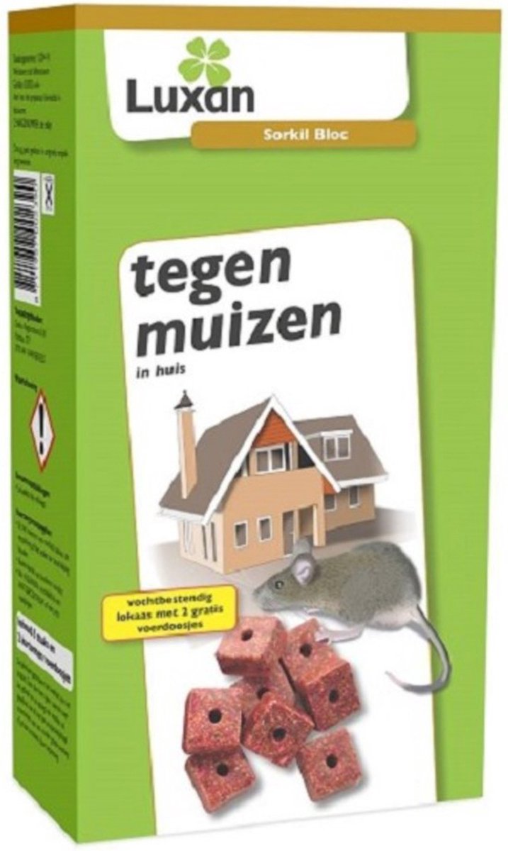 VOORDEEL PAK: Sorkil Bloc Muizengif (3x100gram) | bol.com