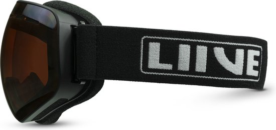Liive Vision | Ski bril | Snow Goggle | GRIND | Matt Black | bol