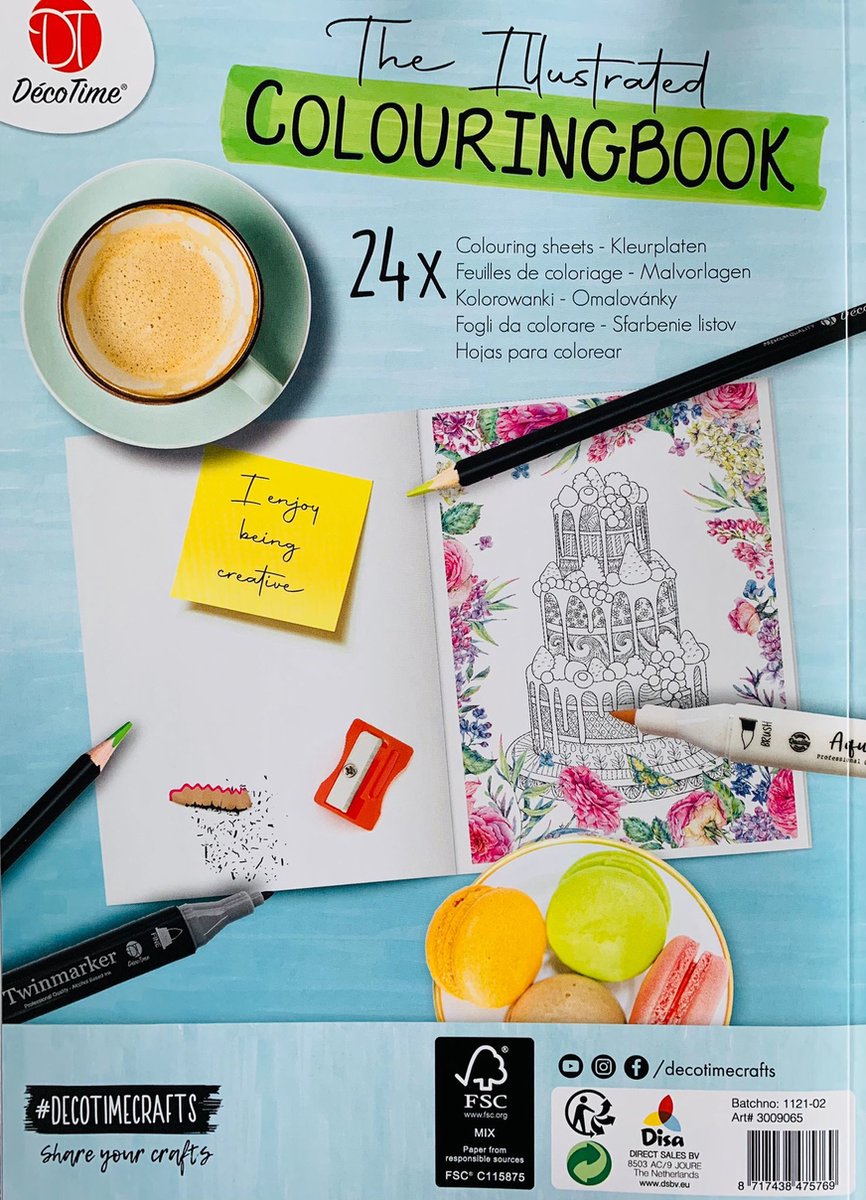 Cahier de coloriage - "Animaux 1'' - Cahier de coloriage adulte ...