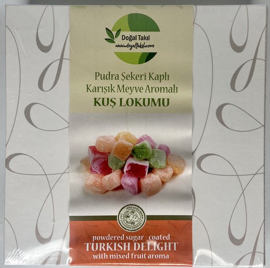 Turks fruit Met Gemengd Fruitaroma -Turkish Delight Mixed Fruit Aroma ...