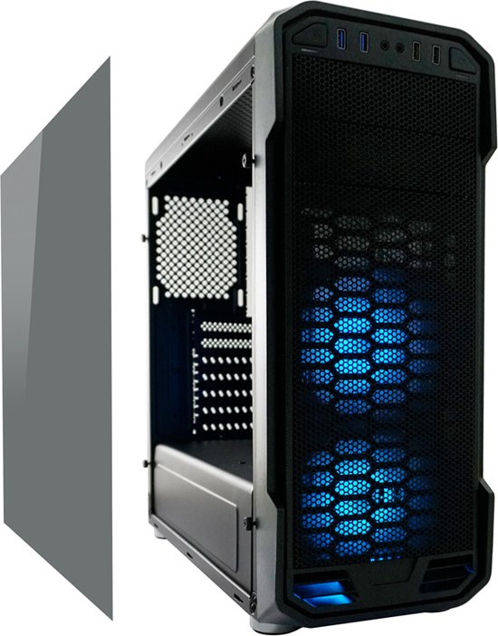 GAME HERO Ceal Gaming PC Behuizing Zijpaneel Van Acrylglas RGB - HD ...