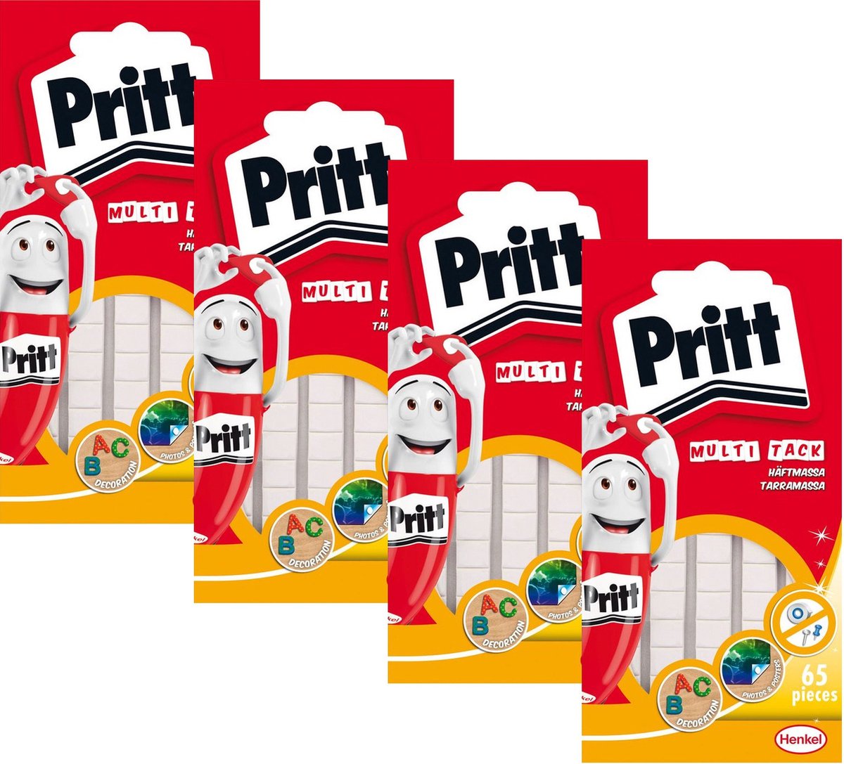 Pritt plakgum poster buddies wit 260x stuks - Posterplakkers ...