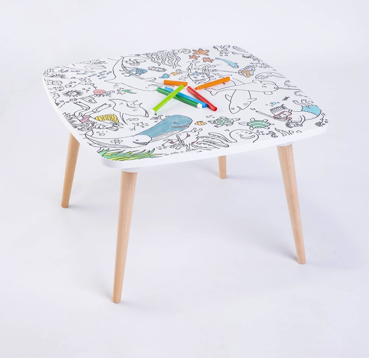 Alice's Garden Tableau à colorier La Plongée Inoubliable – 60x60cm ...