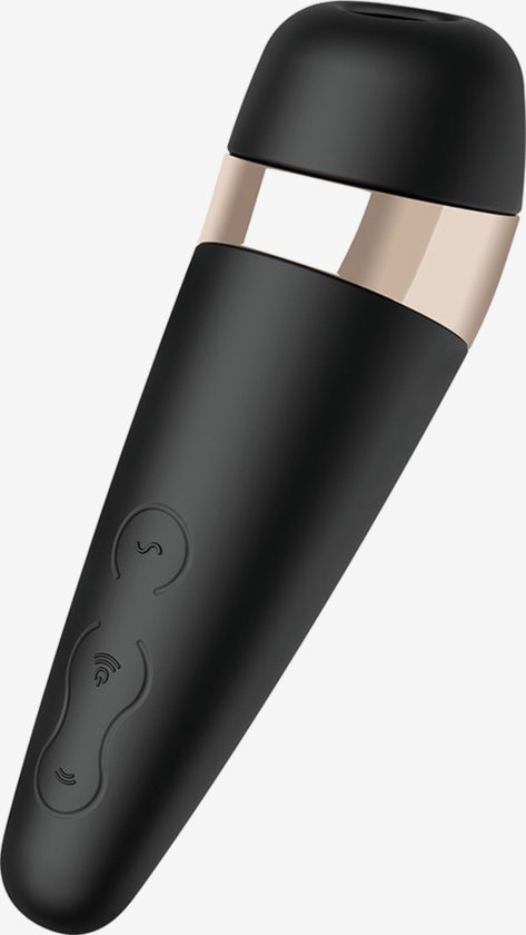 Satisfyer Pro 3 Air Pulse Stimulator Vibration Zwart