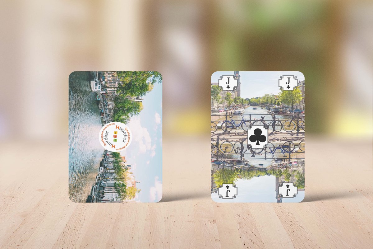 Cadeautip! - Speelkaarten Amsterdam - Hoge kwaliteit - Zelf ...