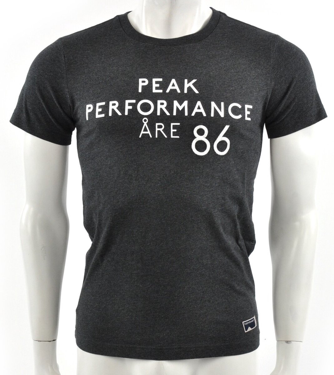 Peak Performance - Graphic T - Donker Grijs T-Shirt - S - Grijs | bol.com