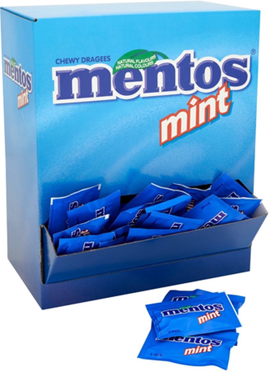 Mentos - Mint Duo - Doos 250 stuks | bol.com
