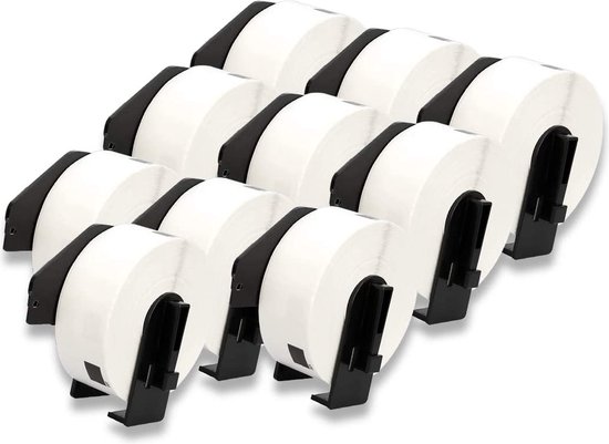 10x Brother DK-11201/ DK11201 - Compatible Labels - 4000 Labels ...