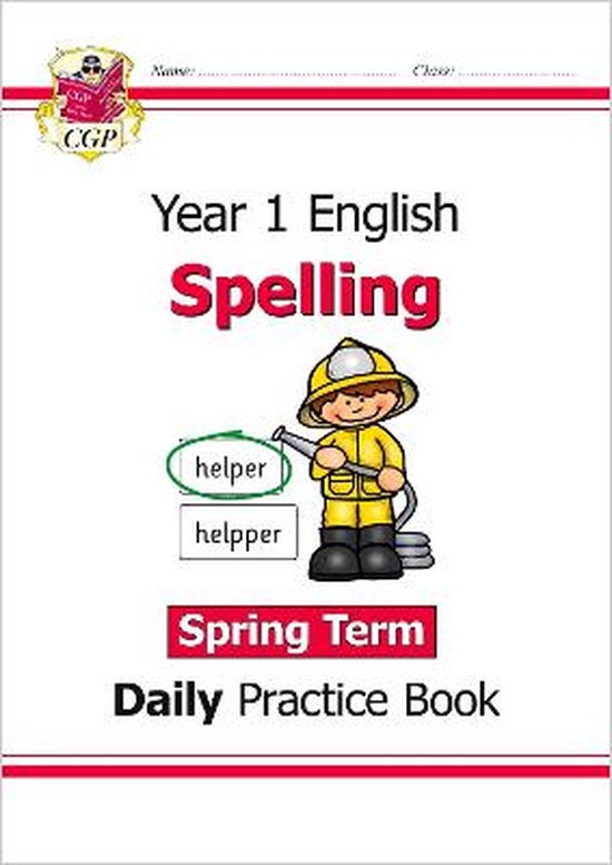 KS1 Spelling Daily Practice Book: Year 1 - Spring Term | 9781789088328 ...