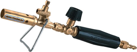 Soldeer - Lasbrander - Soldeerbrander XL DELUXE - Gasbrander met 21mm ...