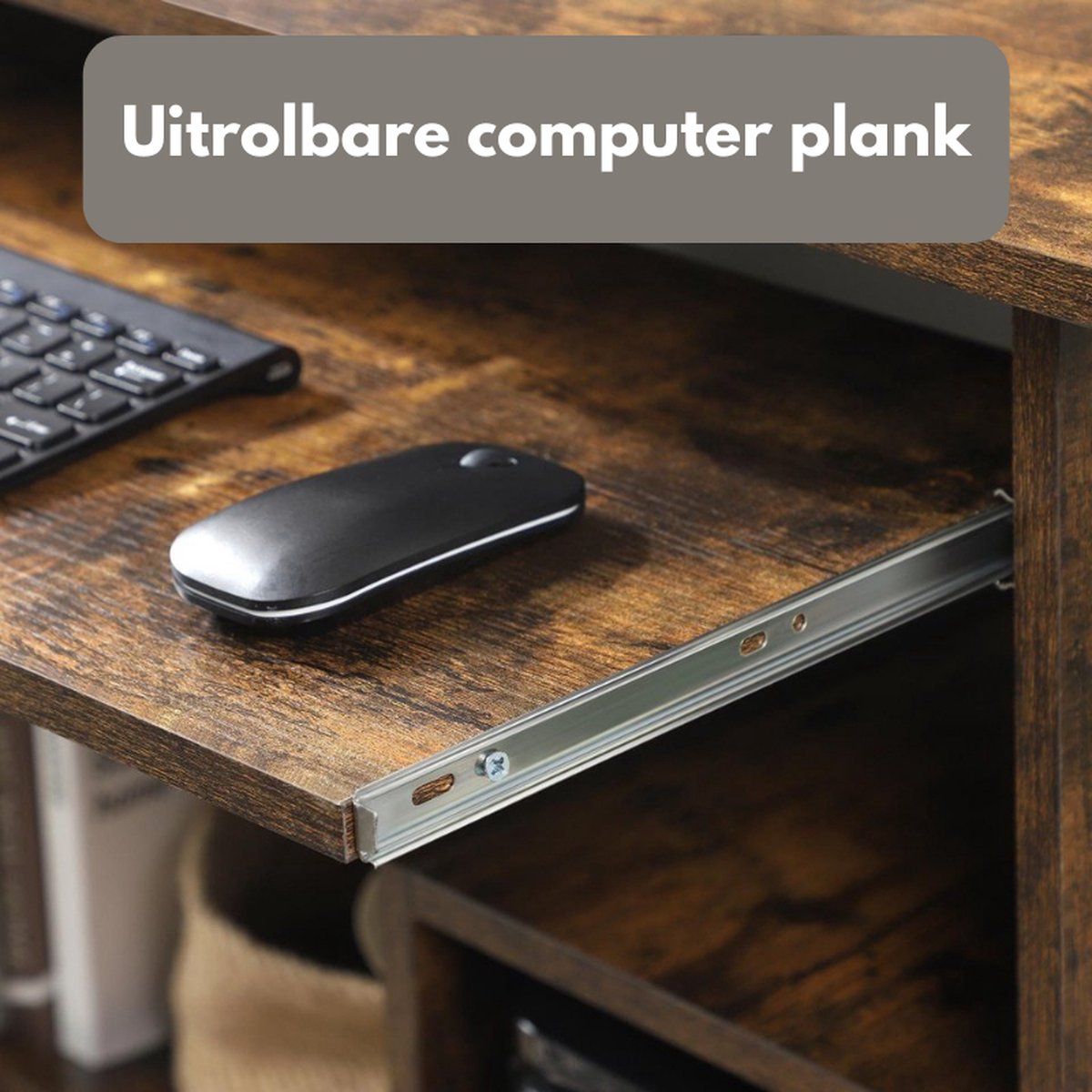 Homesse Bureau - Computer Tafel - laptop tafel - computermeubel ...