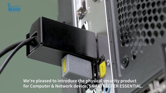 Smart Keeper Essential LAN Cable Lock (5x) + Lock Key Basic (1x) - Zwart | bol