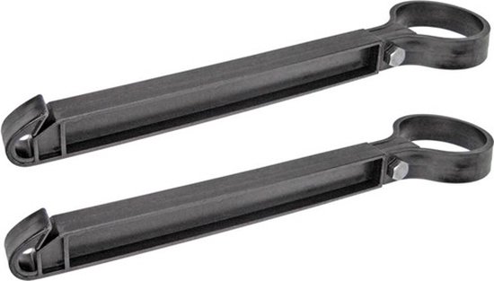 Afstand isolator voor ronde paal Ø60 mm, afstand 250 mm ...