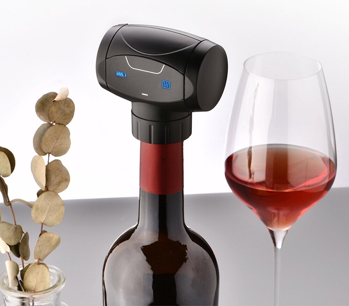 Wijn - Vacuvin - Flessenstop - Wijnstopper vacuum - Wijnafsluiter ...