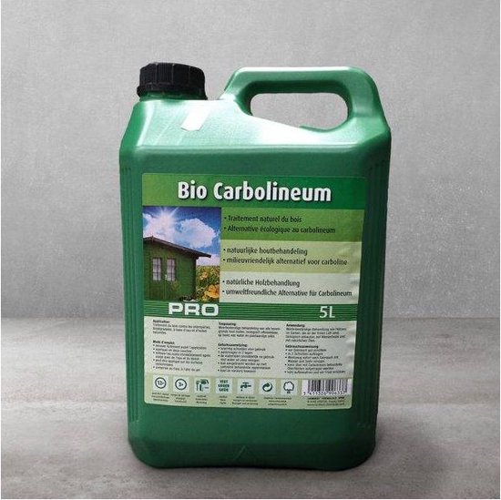 Lambert Chemicals Carbolineum Bio Groen - Houtbehandeling - 5 L | bol