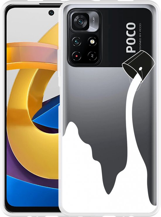Poco M4 Pro 5G Hoesje Paint Bucket - Designed by Cazy | bol