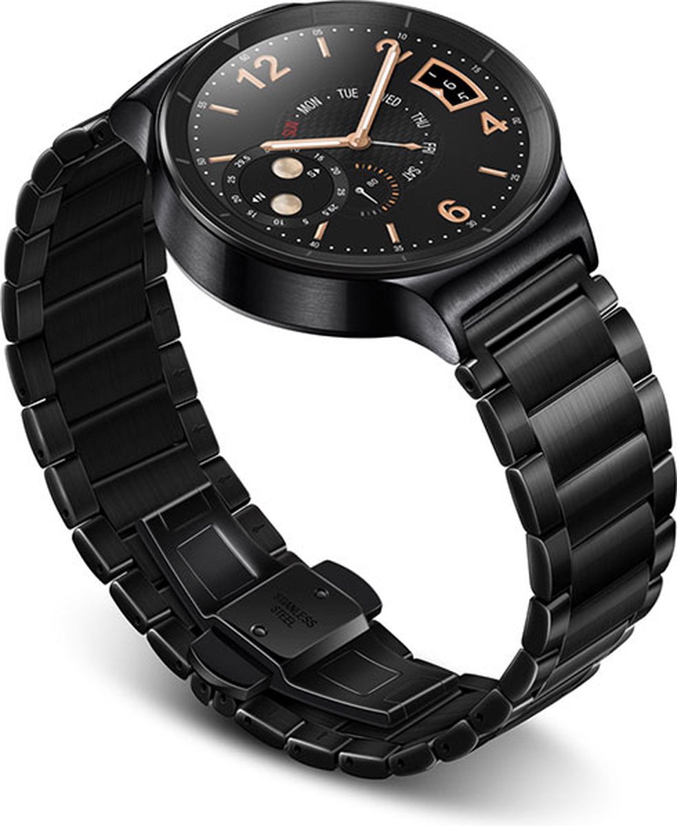 Huawei Watch Active W1 - Smartwatch - 42mm - Zwart | bol.com