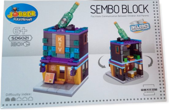 Jobber Toys - Bouwpakket - Bar - Miniatuur - Modelbouw | bol.com