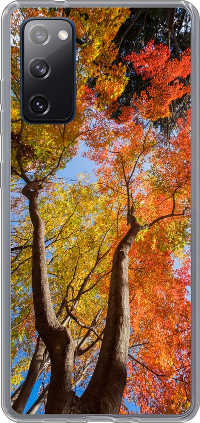 Samsung Galaxy S20 FE hoesje - Rode esdoorn tijdens de herfst in Japan - Siliconen | bol.com