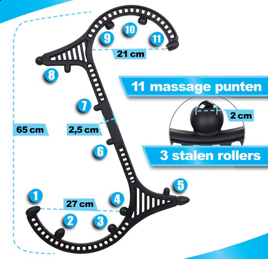 Massage stick Thera Cane premium - Triggerpoint - Spierpijn ...