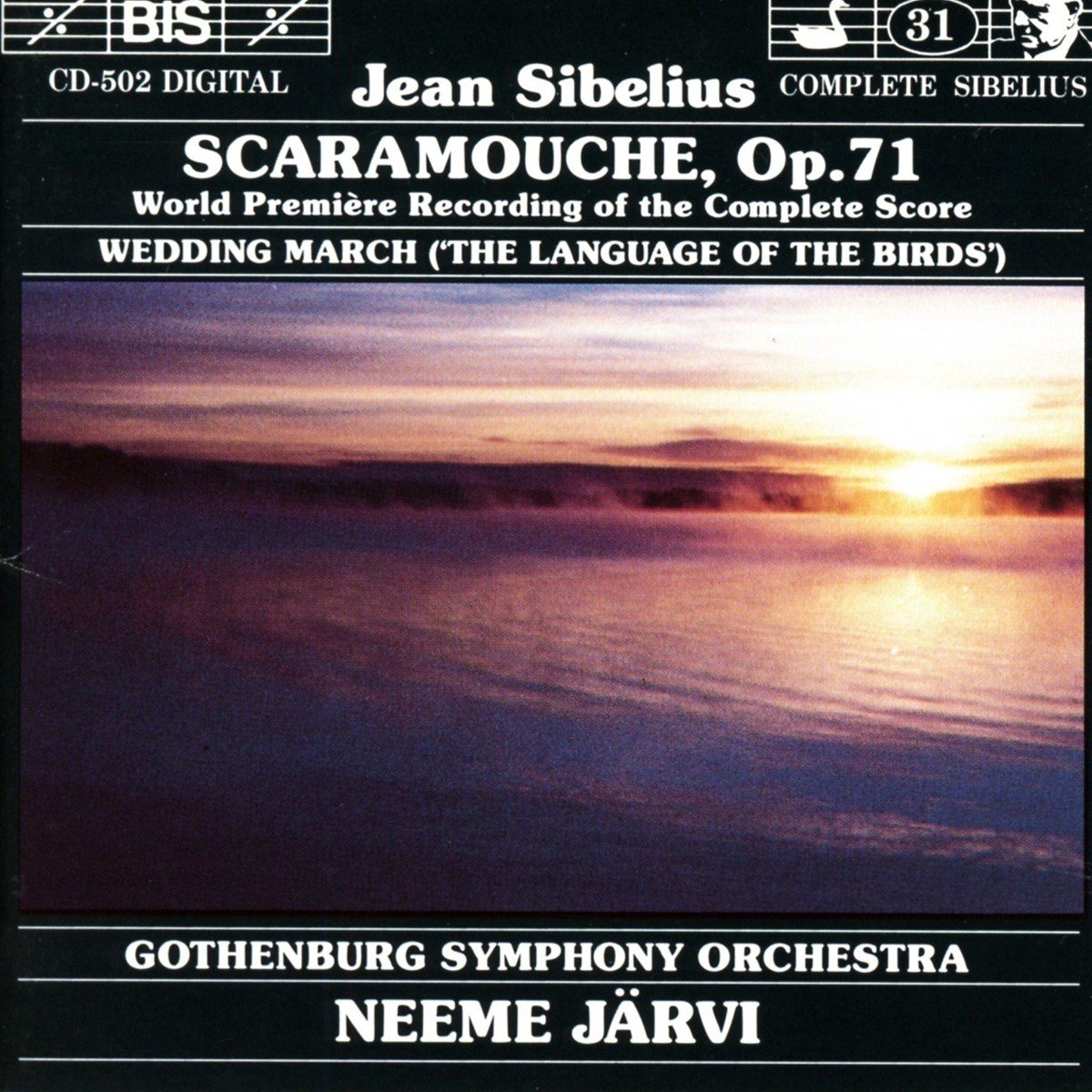 Gothenburg Symphony Orchestra - Sibelius: (Compl.Ed. 31), Scaramouche (CD), Gothenburg... | bol.com