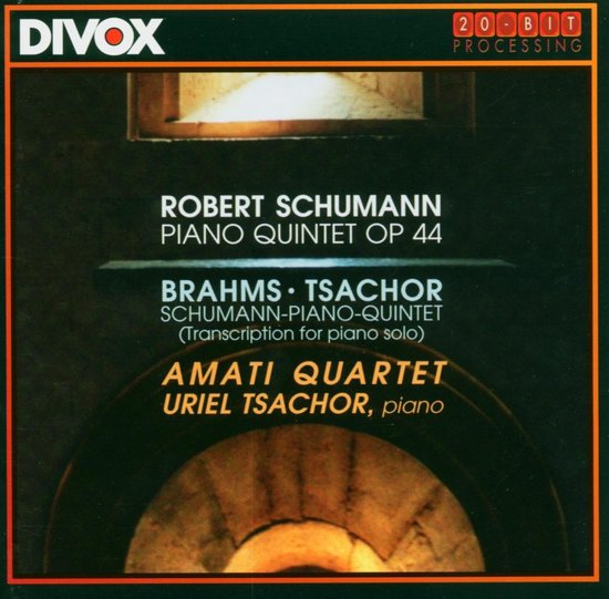 Amati Quartet Tsachor - Brahms, Schumann: Piano Quintets (CD), Jenö Jandó,... | bol