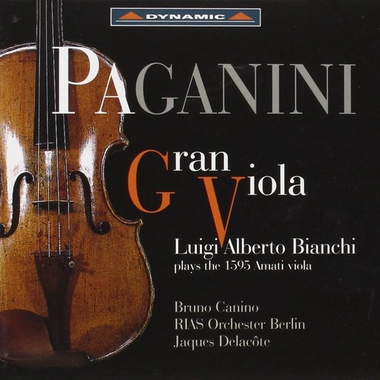 Paganini - Gran Viola (CD), Viola | Muziek | bol