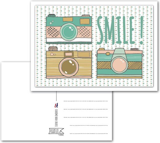 KaartenSet Happy Postcrossing -> Nr 2 (Postcrossing-Typisch-Hollands-retro camera's) -... | bol