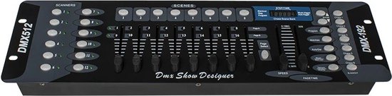 DMX Controller 192 Kanaals - DMX Console - DMX512 - Podium Apparatuur - LED Operator -... | bol.com
