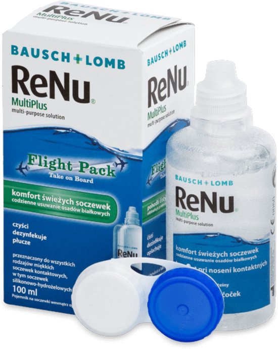 ReNu MultiPlus Mult-purpose Solution voor zachte contactlenzen 100 ml | bol