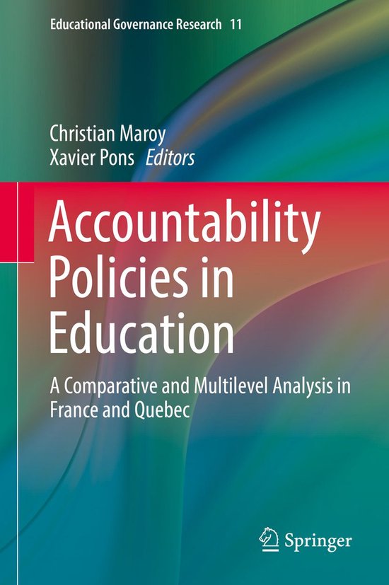 Educational Governance Research 11 - Accountability Policies in ...