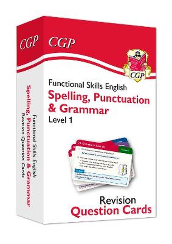 New Functional Skills English Revision Question Cards: Spelling ...