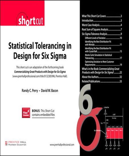 Statistical Tolerancing in Design for Six Sigma (Digital Short Cut ...