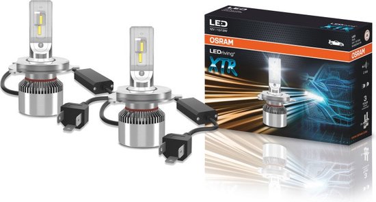 OSRAM LEDriving® H4 Led CAN Bus Phares 6000K Wit 2-PACK | bol.com