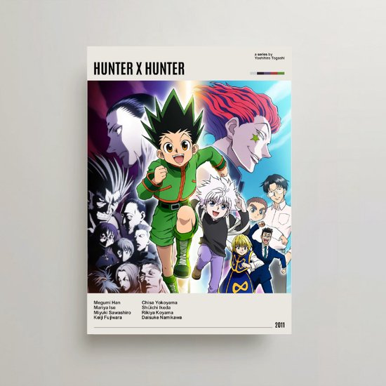 Anime Poster - Hunter x Hunter Poster - Minimalist Poster A3 - Hunter x ...