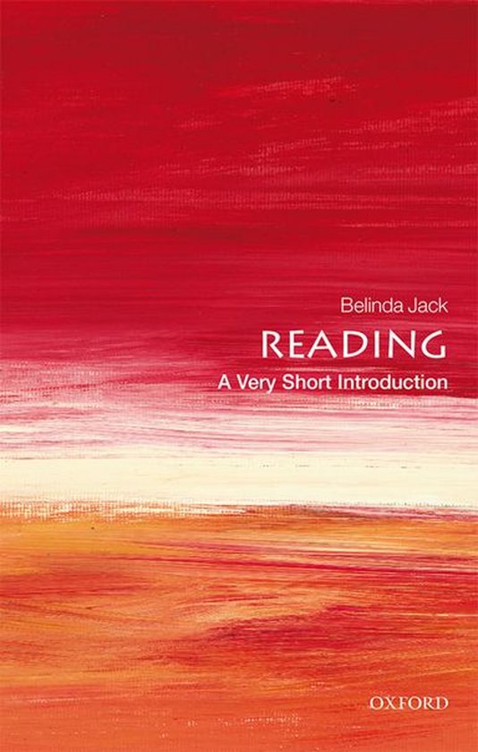 Very Short Introductions - Reading: A Very Short Introduction (ebook ...