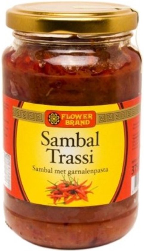 Flower Brand - Sambal Trassi - Sambal met garnalenpasta - 200g - per 4x ...