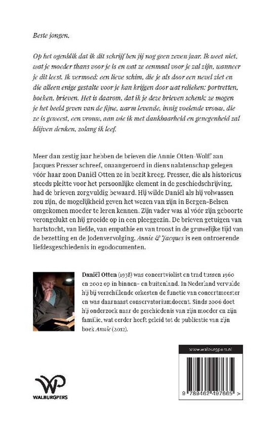 Annie & Jacques | 9789462497665 | Daniël Otten | Boeken | bol
