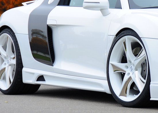 RIEGER - PERFORMANCE SIDE SKIRT - AUDI R8 COUPE / SPYDER - PRIMER | bol.com