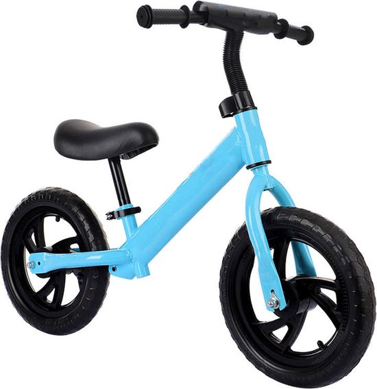 Kinderloopfiets - 2-6 jaar - Blauw - Leren lopen/fietsen | bol