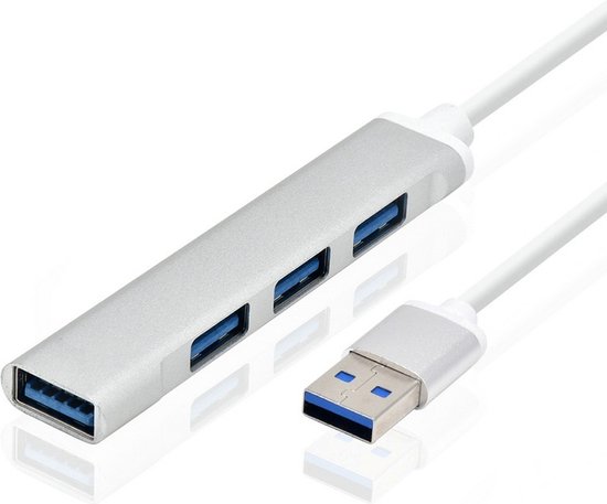 Usb Poorten Verdeler / Splitter - 4 usb poorten - USB hub voor laptop ...