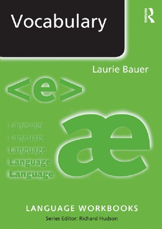 Language Workbooks - Vocabulary (ebook), Laurie Bauer | 9781134712847 ...