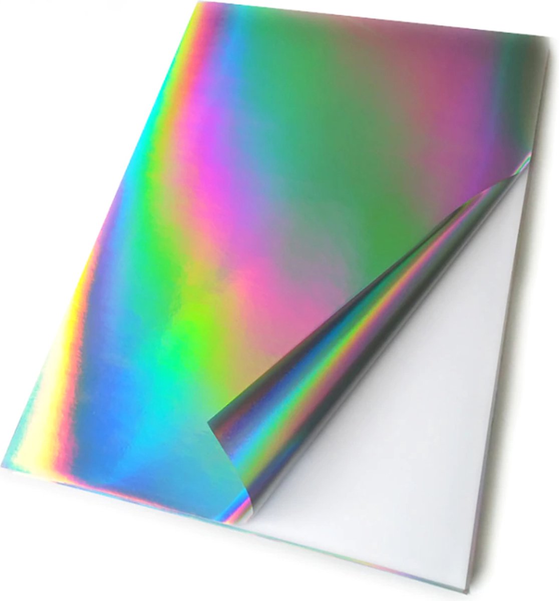 10 Feuilles de Papier Autocollant Holographique A4 210*297MM ...