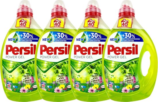 Persil Wasmiddel Zomerse Tuin 160 wasbeurten - 4 x 2L ...