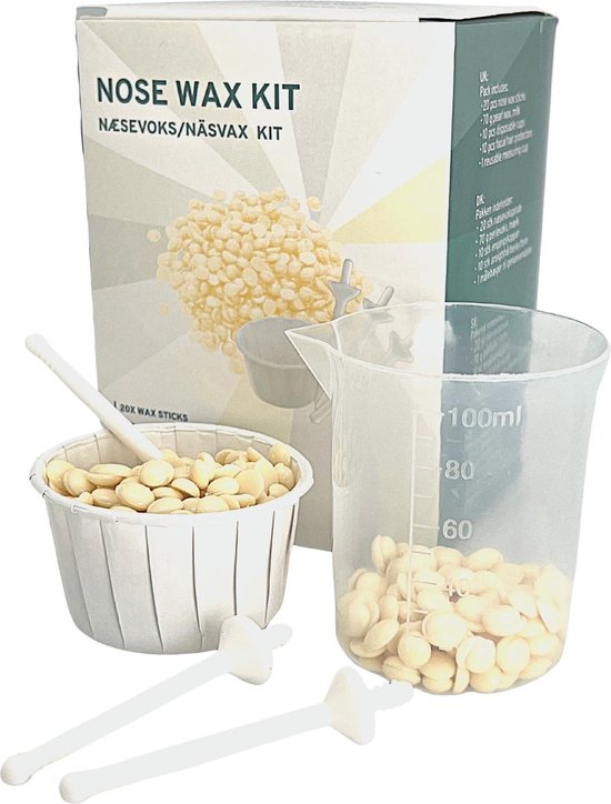 UNIQ Neusontharing - Nose Wax Kit - Neushaartjes verwijderen - Groene ...